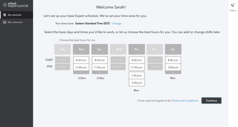 Intuit Expert Portal
