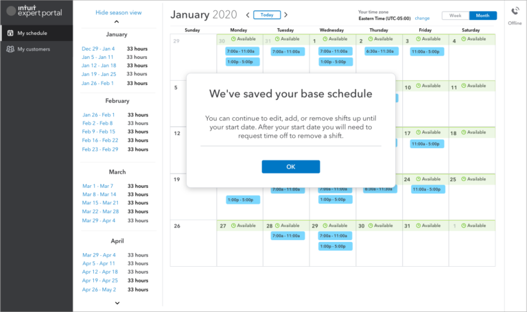 Intuit Expert Portal